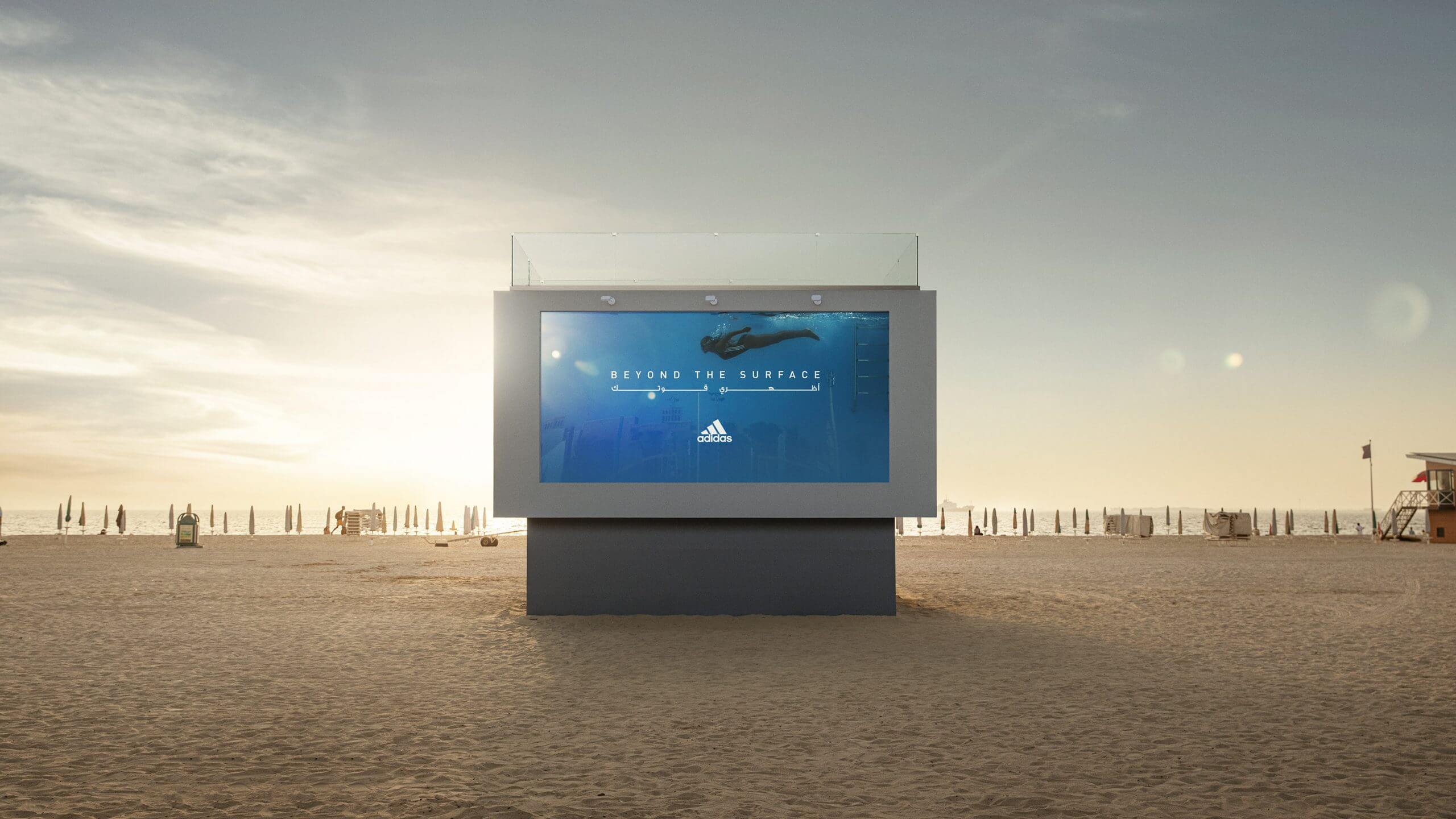 Adidas Liquid Billboard: Body Positivity Campaign | HAVAS Red